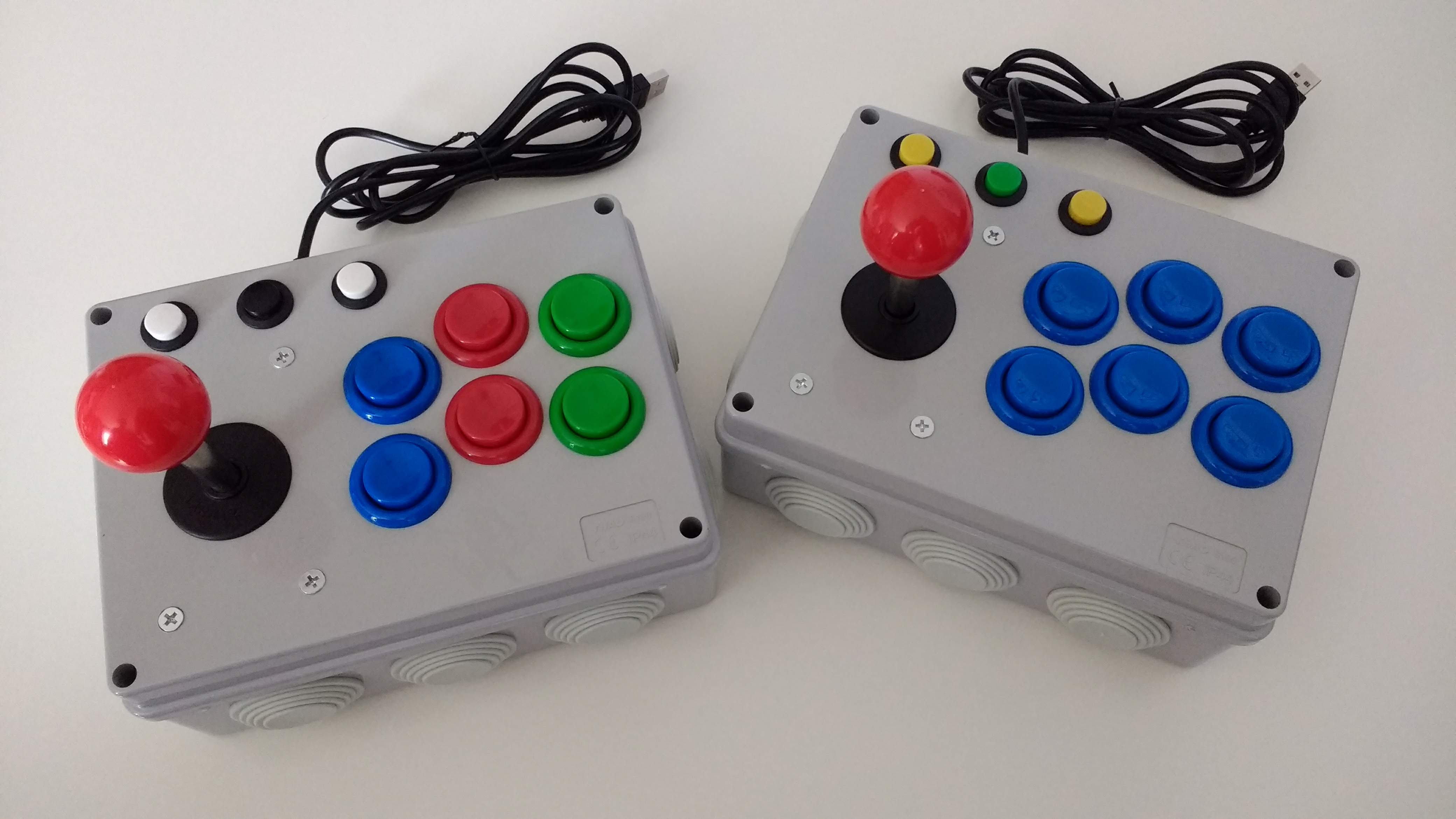 Construcción de un mando arcade USB – Retro Parla